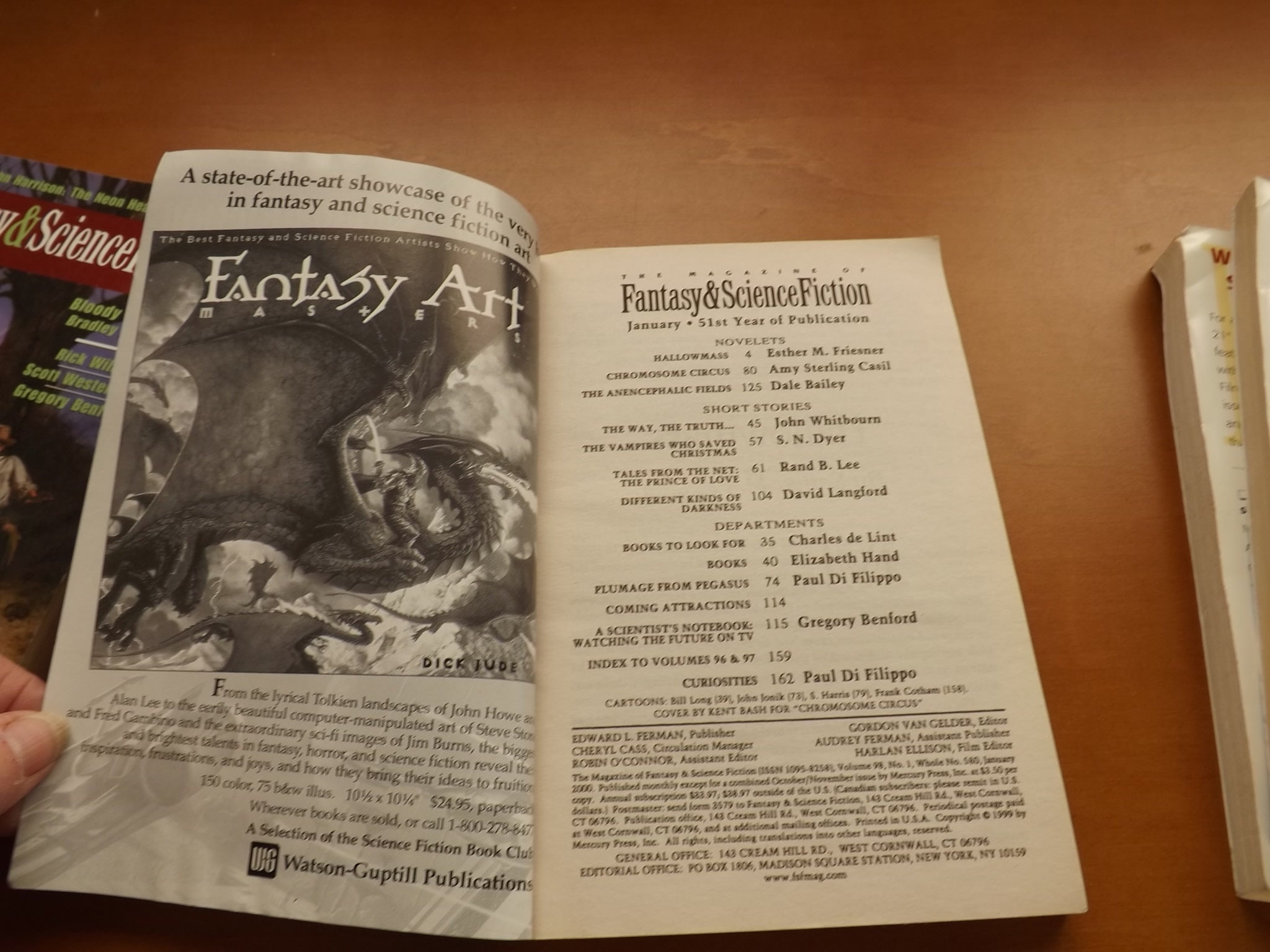 Five Fantasy & Science Fiction Magazines | Etsy