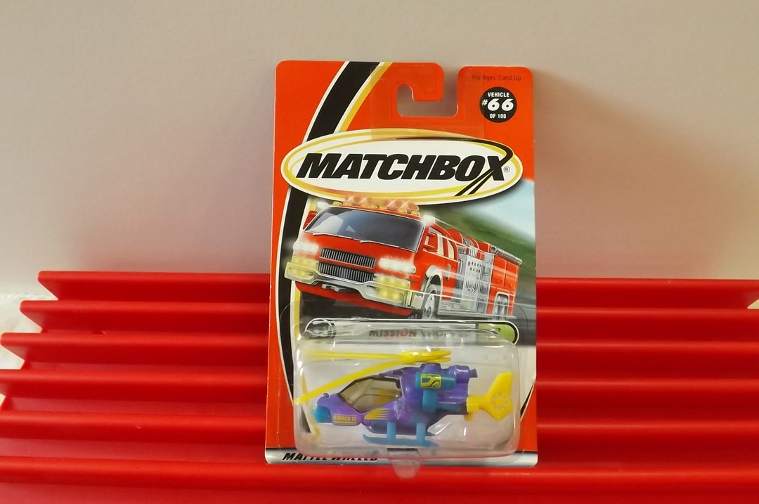 Mattel Matchbox Mission Chopper see Description for Details - Etsy