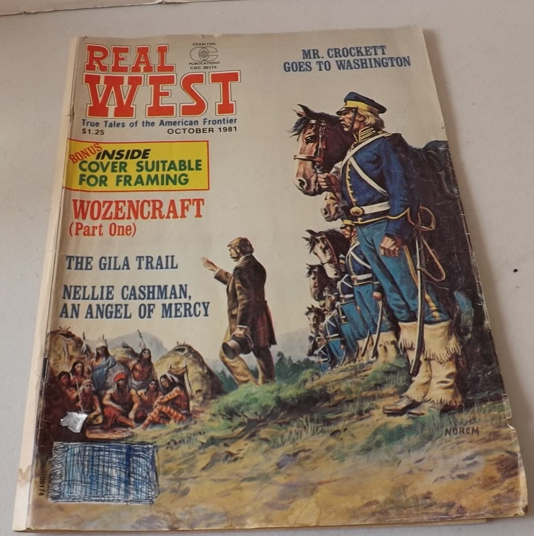 Real West Magazine - 1981 - See Description for Details - Etsy