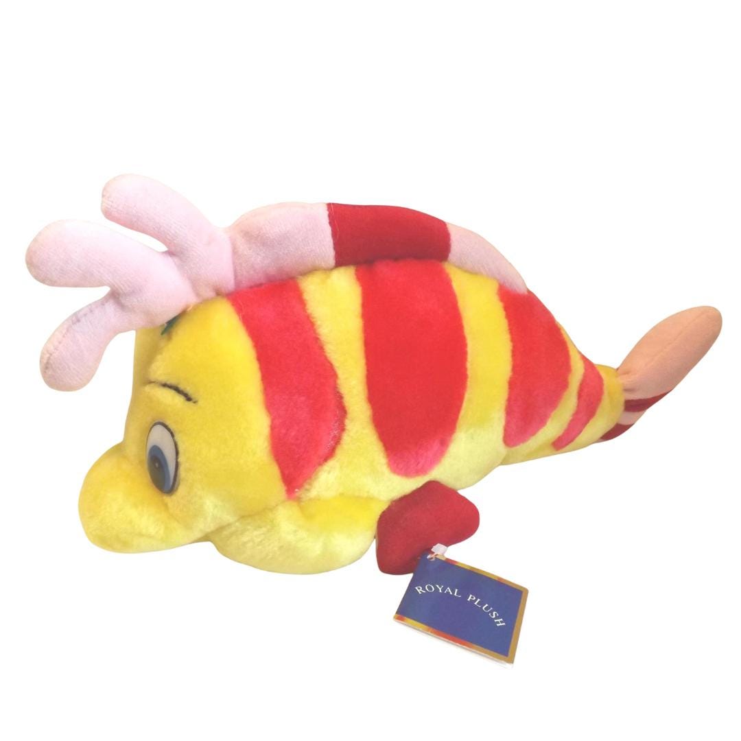 Vintage Flounder Plush the Little Mermaid – Royal Plush Disney Toy ...