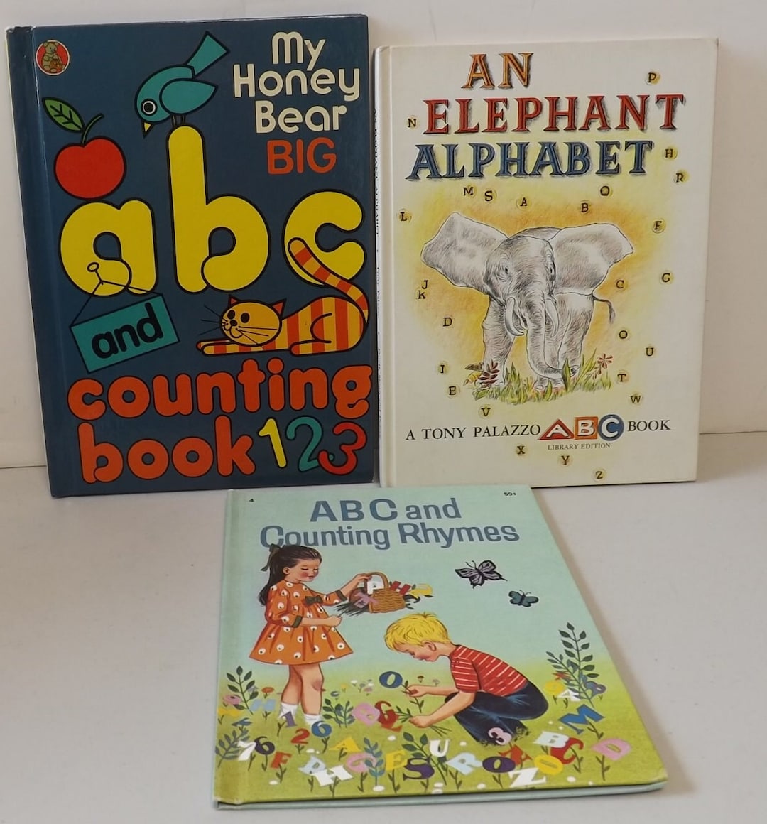 Three ABC or Counting Books - See Description for Details. {EF} - Etsy ...