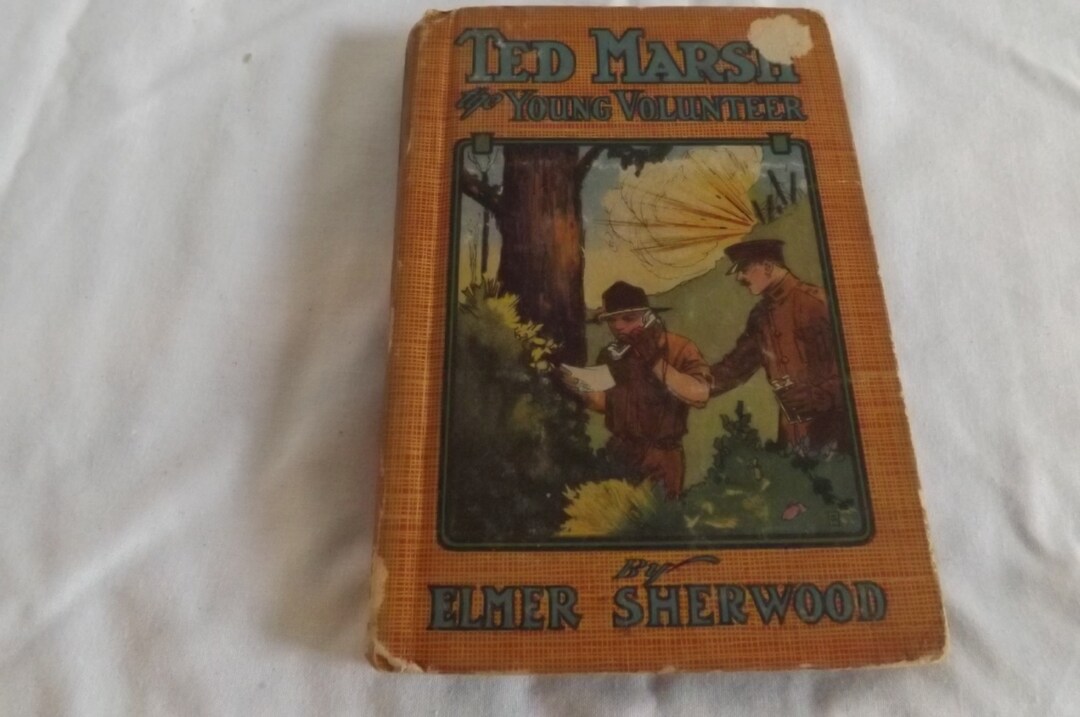 Antique Book Ted Marsh the Young Volunteer by Elmer Sherwood see ...