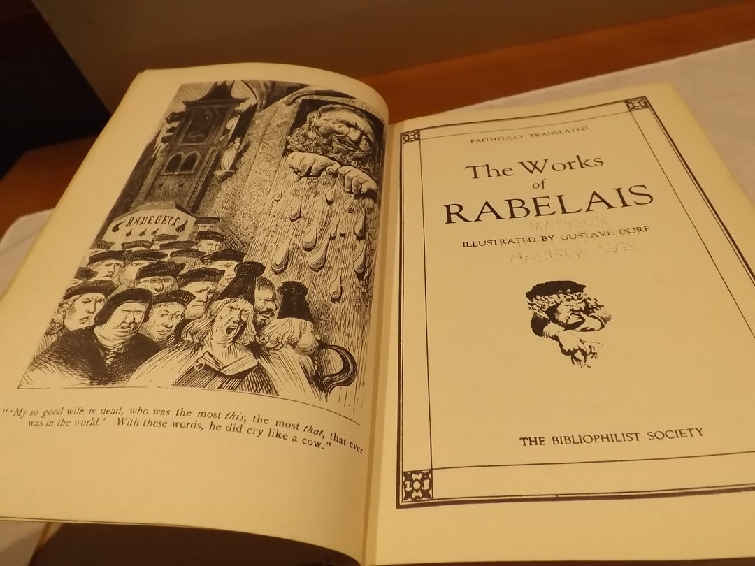 The Works by Rabelais see Description for Details - Etsy