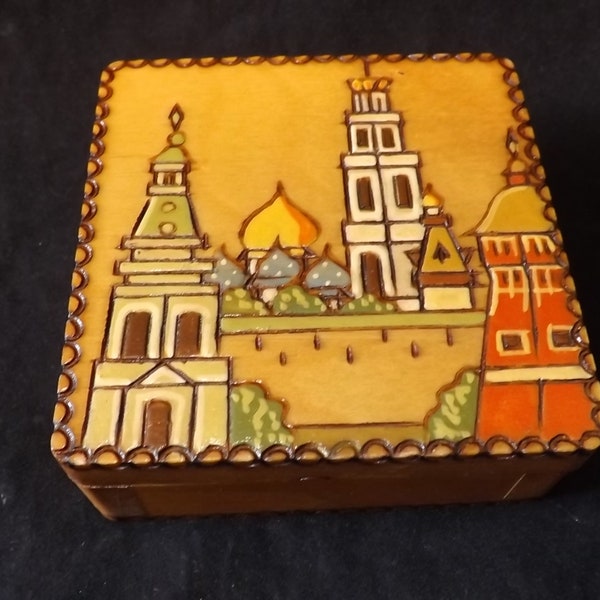 Carved Russian Box - Etsy