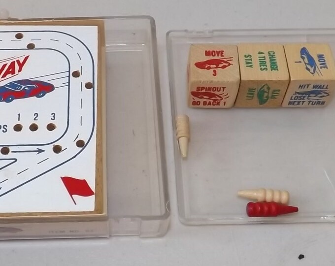 Vintage Electronic Handheld Racing Game Grand Prix Mini Auto Race ...