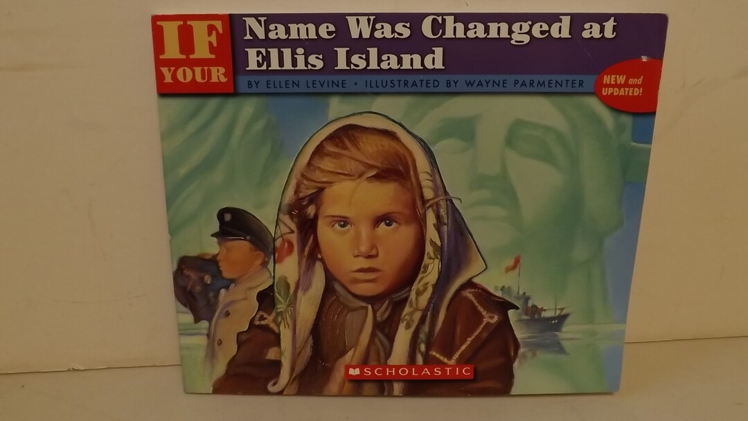 Signed Book IF Your Name Was Changed at Ellis Island by Ellen Levine ...