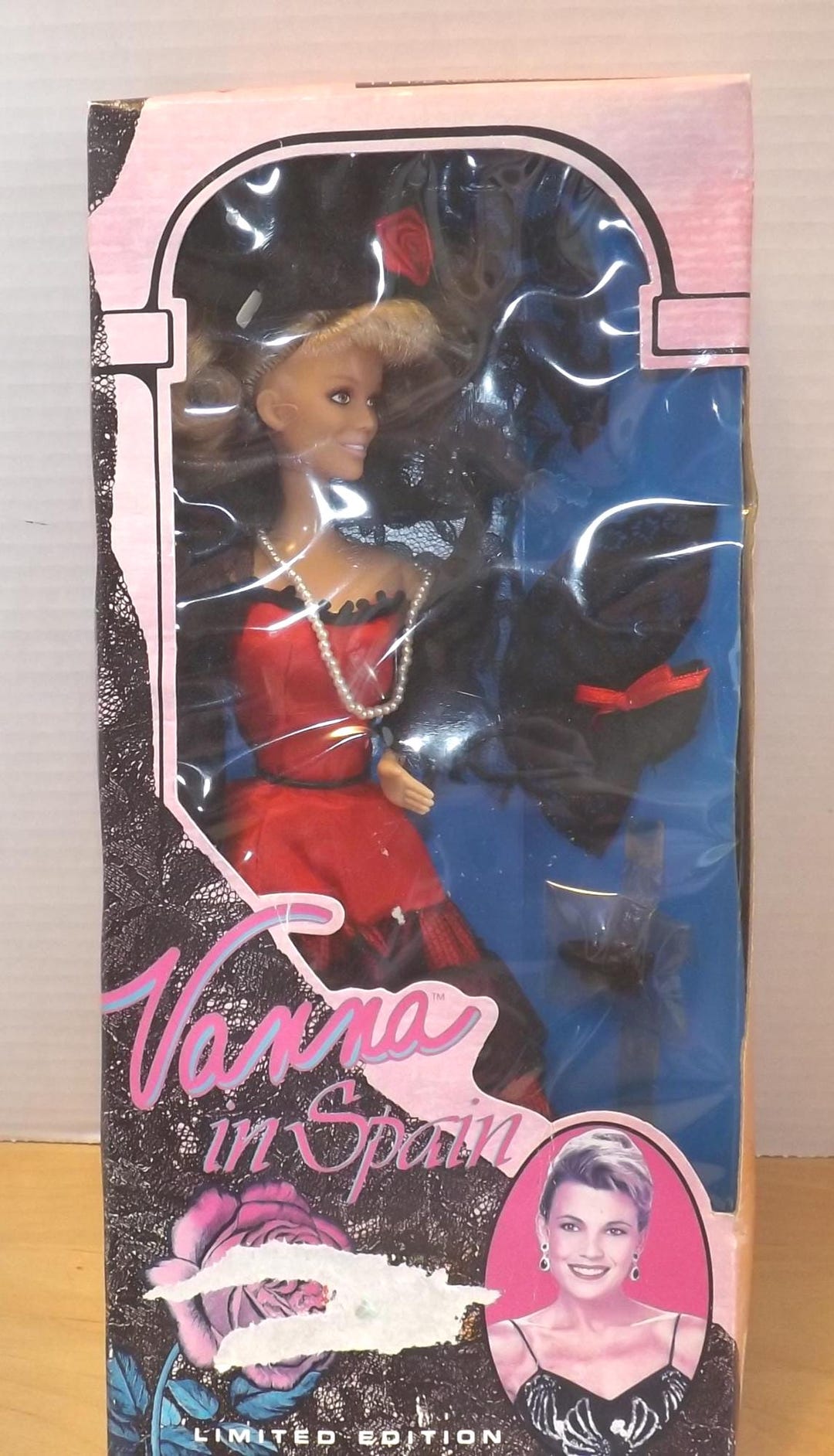 Rare Wheel of Fortune Vanna in Spain Limited Edition Doll by Totsy - Etsy