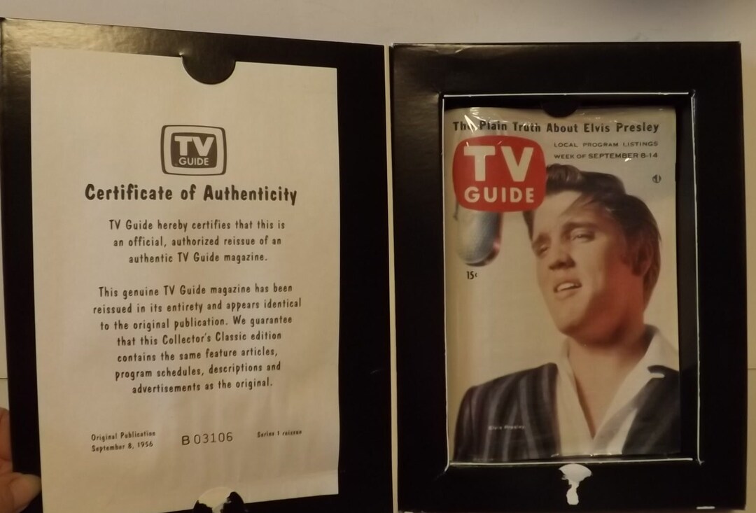TV Guide Collectors Classics Elvis Presley - See Description for ...