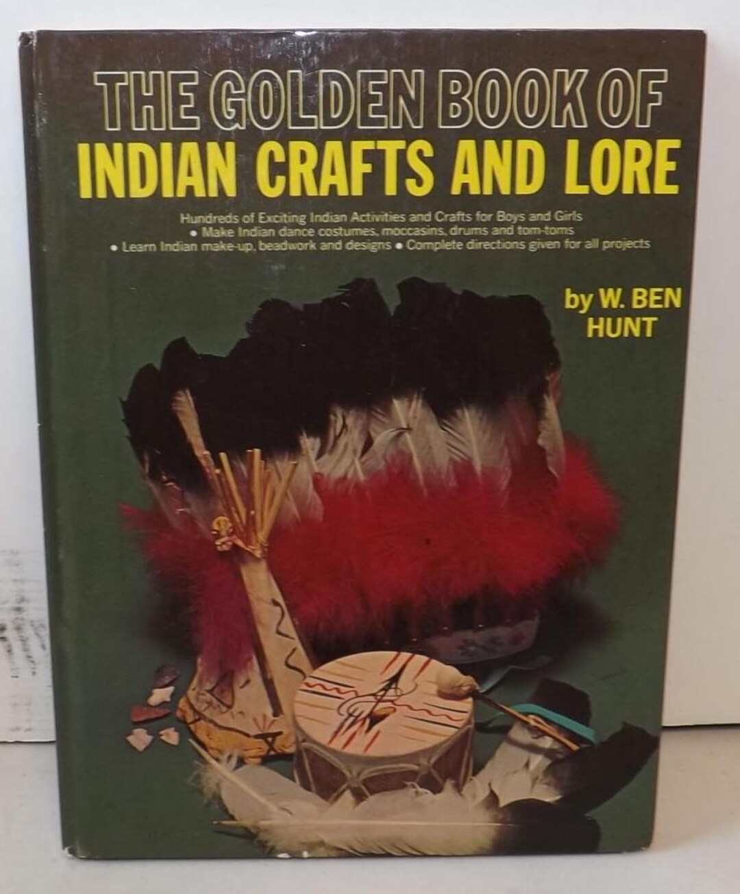 The Golden Book Indian Crafts and Lore - See Description for Details - Etsy