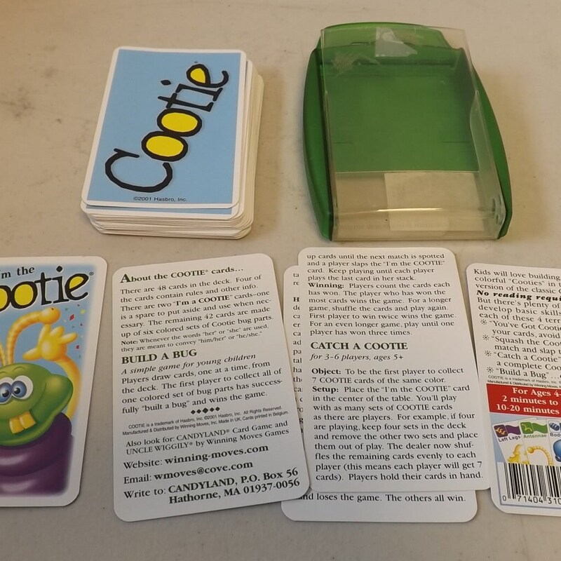 Vintage Cootie Game - Etsy