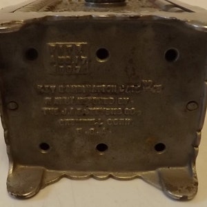 Antique Cast Iron Treasure Safe See Description for Details - Etsy