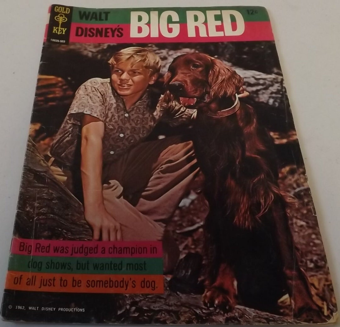 Golden Key Comics Walt Disneys Big Red See Description for Details - Etsy