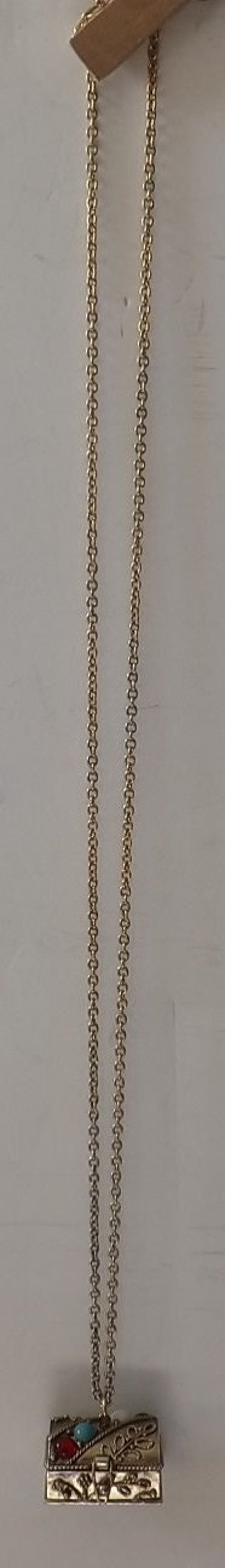 Avon Treasure Chest Queens Ransom Necklace Pill Box See - Etsy