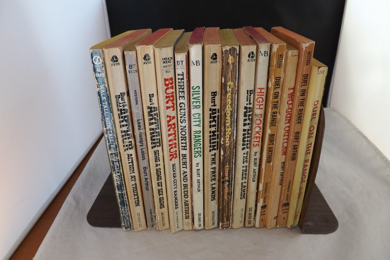 Lot of 15 Burt Arthur Books Paperback see Description for - Etsy New ...