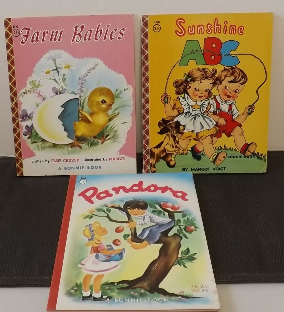 Three Bonnie Books - Sunshine ABC, Farm Babies and Pandora - See ...