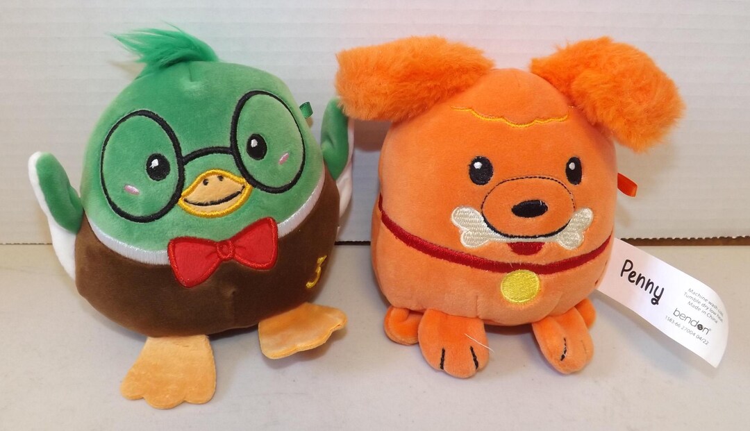 Two Bendon Dexter and Penny Plush See Description for Details - Etsy