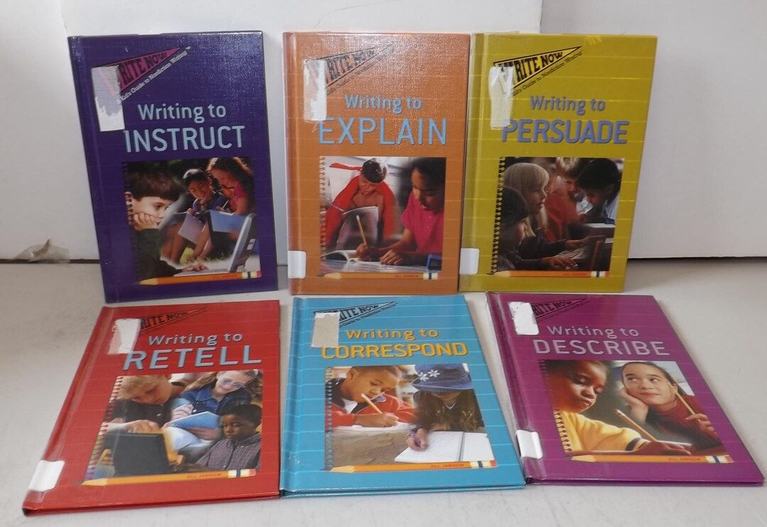 Complete Set of Write Now Books by Jill Jarno- See Description for ...