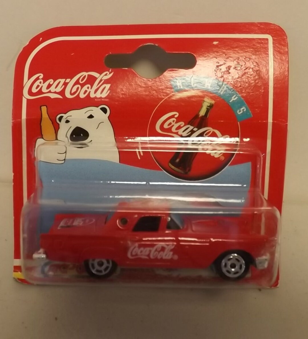 Unopened Majorette Diecast Thunderbird Coca-cola Car- See Description ...