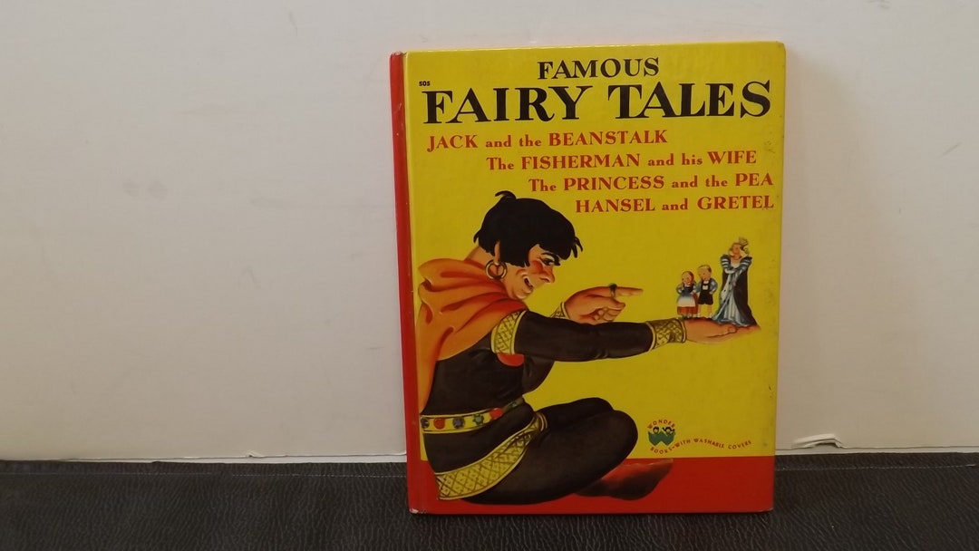 Wonder Book Famous Fairy Tales - See Description for Details - Etsy