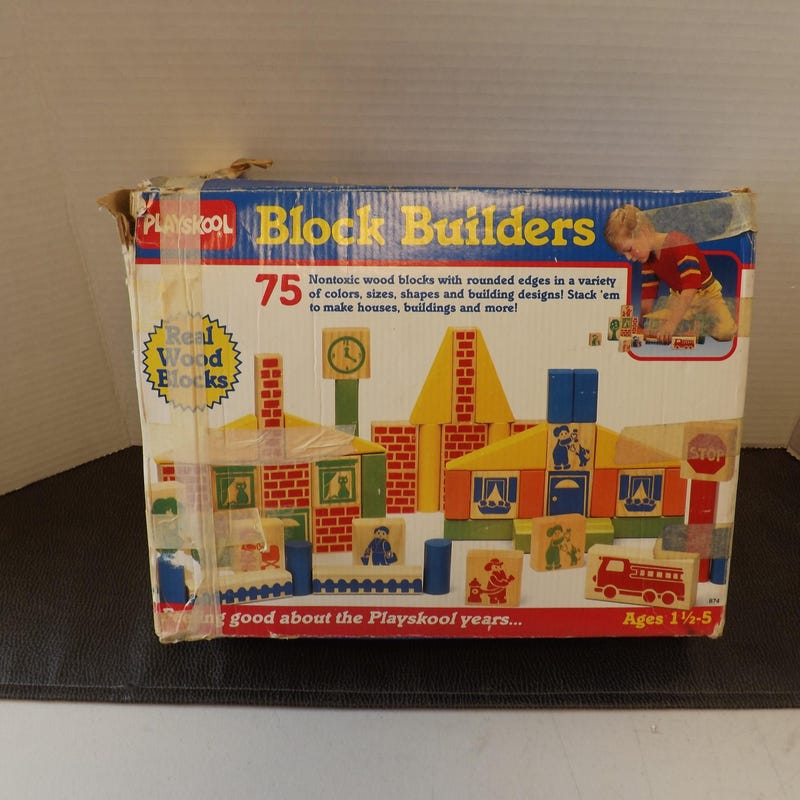Playskool Blocks - Etsy