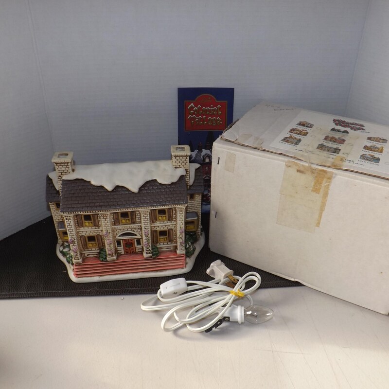 Lefton Colonial Village - Etsy