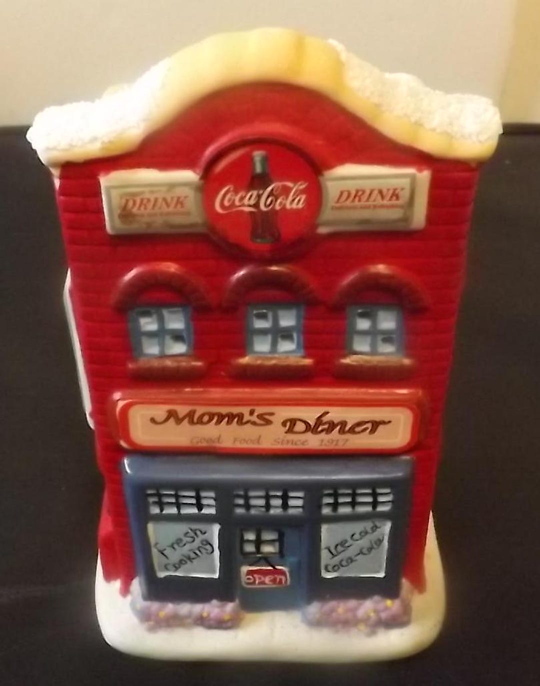 Coca Cola Coke Mom's Diner Tea Light Holder - See Description for ...