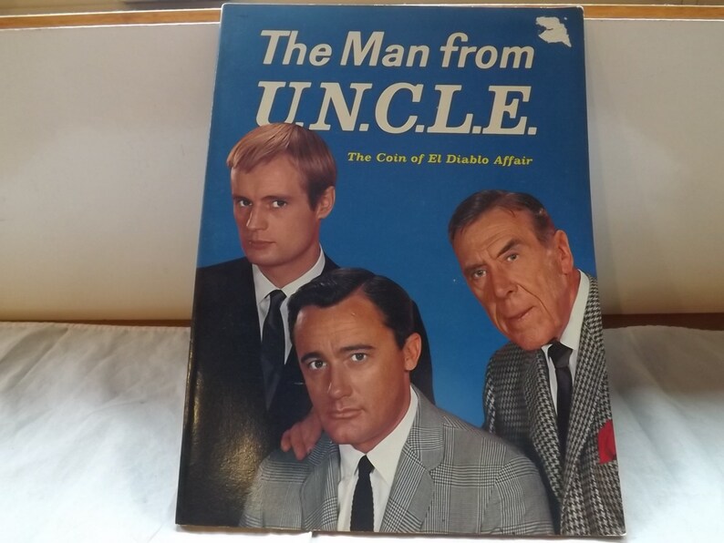 Wonder Book the Man From Uncle the Coin of El Diablo Affair | Etsy