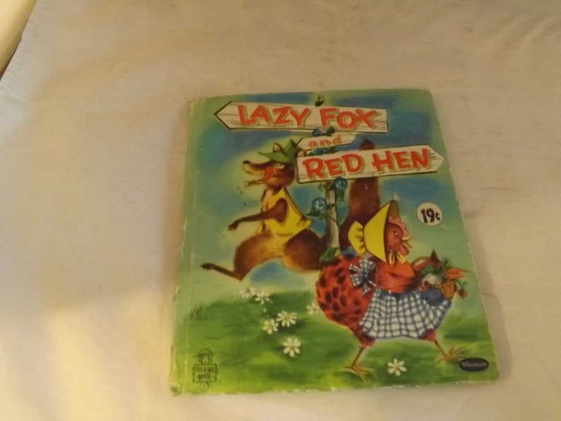 Tell a Tale Book Lazy Fox and Red Hen see Description for - Etsy