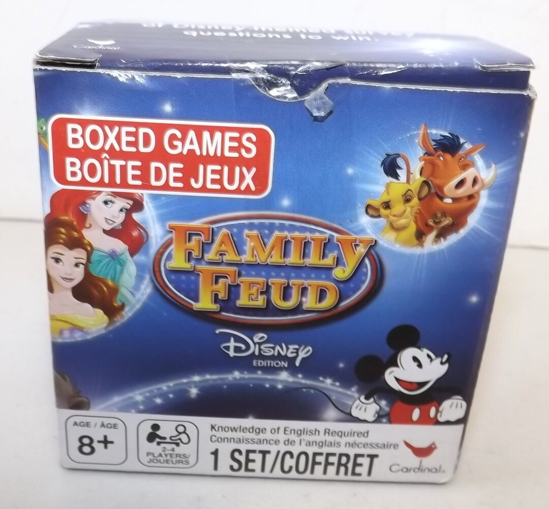 Family Feud Disney Edition See Description for Details - Etsy