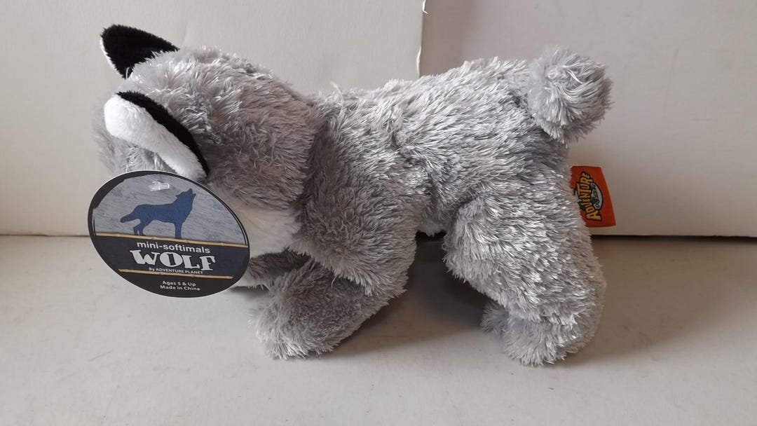 Adventure Planet Plush Wolf With Tags - See Description for Details - Etsy