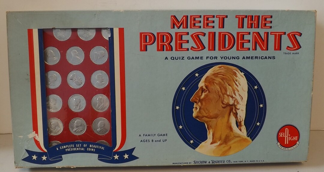 Sel Right Meet the Presidents Quiz Game - See Description for Details ...