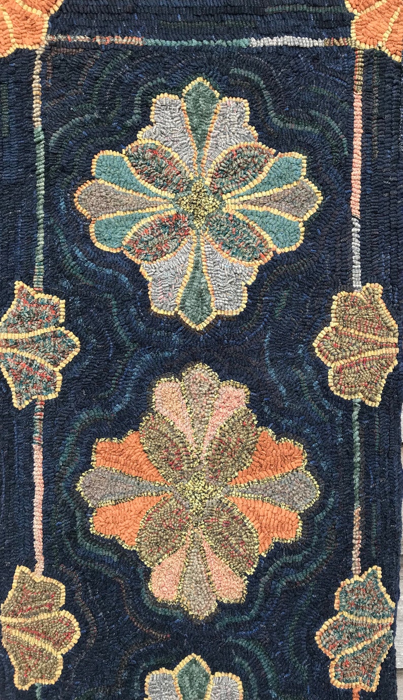 ART DECO 23.5”X55” Pattern for Rug Hooking - Etsy