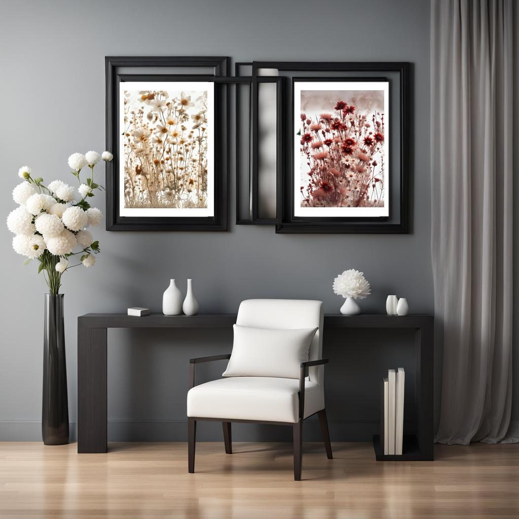 Wildflower Print, Instant Art Print, Housewarming Gift, Printable Art ...