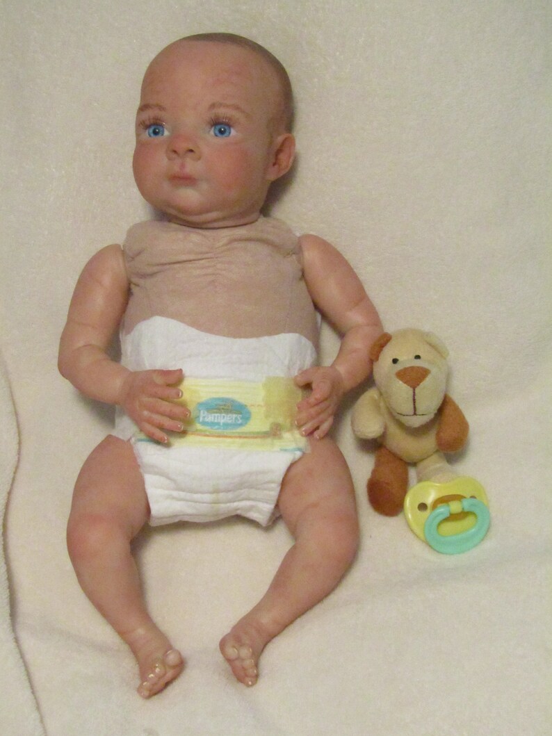 Reborn Baby Boy Bean Sculpt 16 Preemie Newborn Fake - Etsy