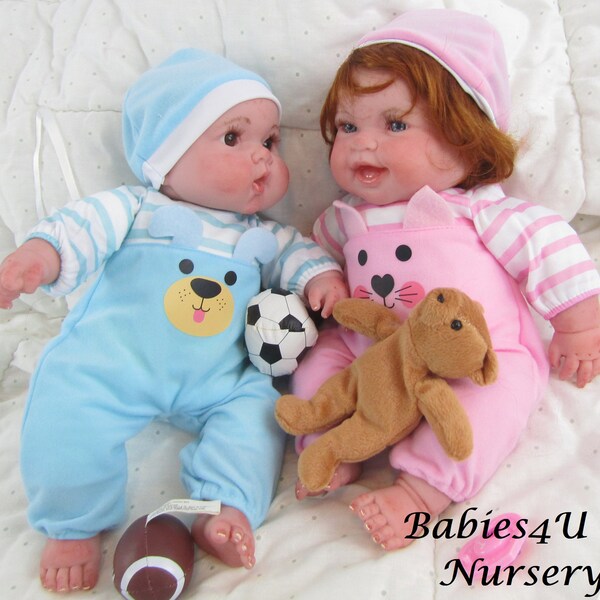 Reborn Twins Boy and Girl - Etsy
