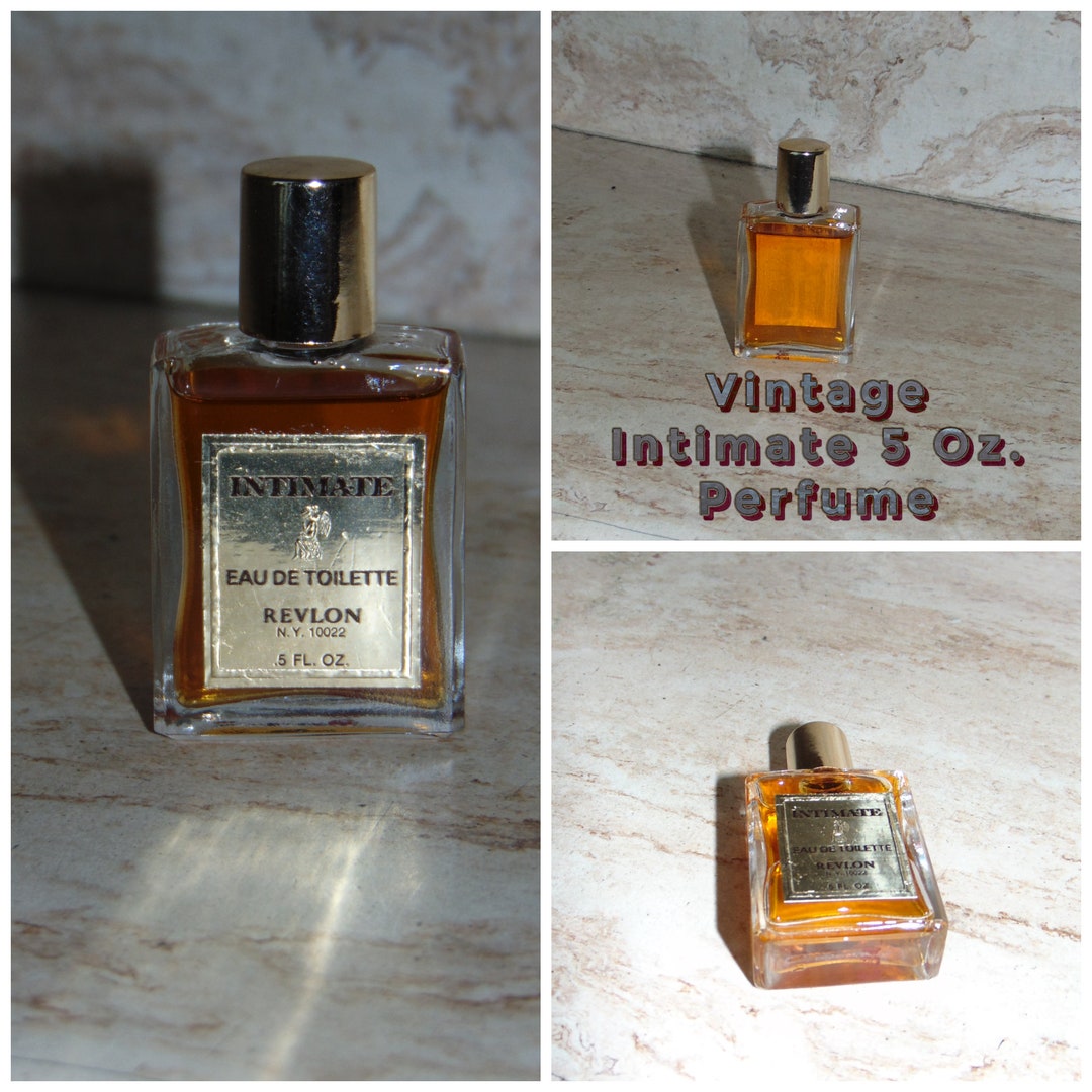 Vintage Rare .5 Oz. Revlon Intimate Full Bottle Perfume Oil New York ...