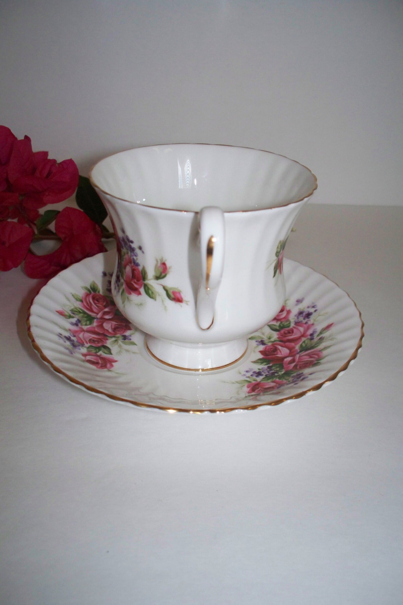 Vintage " Royal Standard " England Fine Bone China Roses & Violets ...