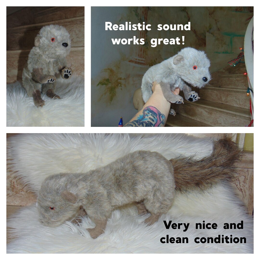 Star Wars Galaxy's Edge Lava Meerkat Plush Animal Electronic Poseable W ...