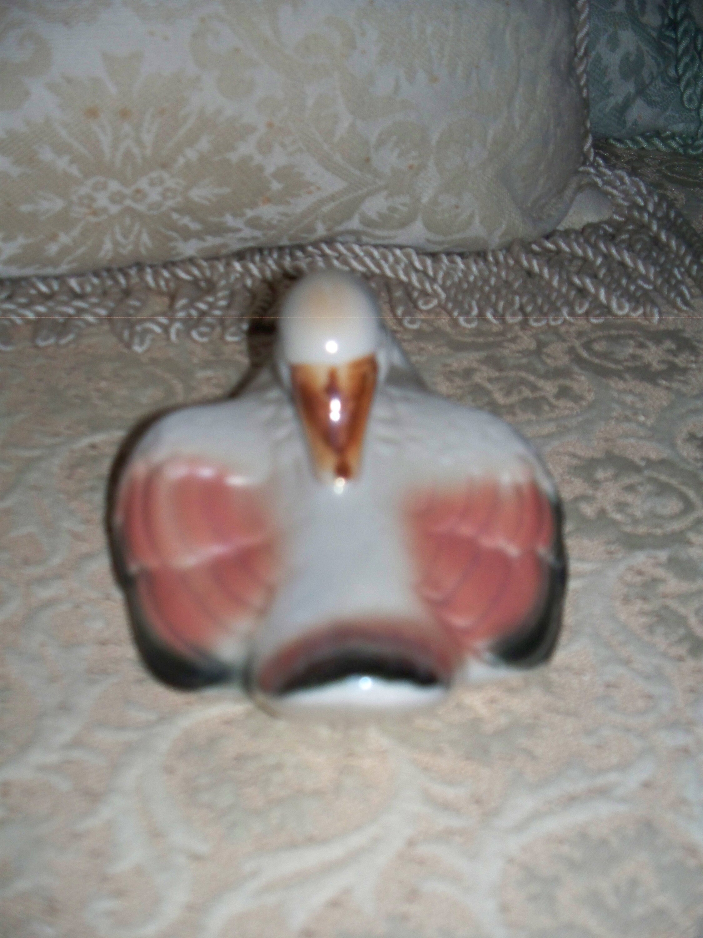 1950's Vintage Mid Century Lusterware Ceramic Iridescent Glaze Swan ...