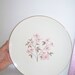 Vintage Mid Century Edwin KNOWLES Kalla Taylor Pink Dogwood Floral Gold ...