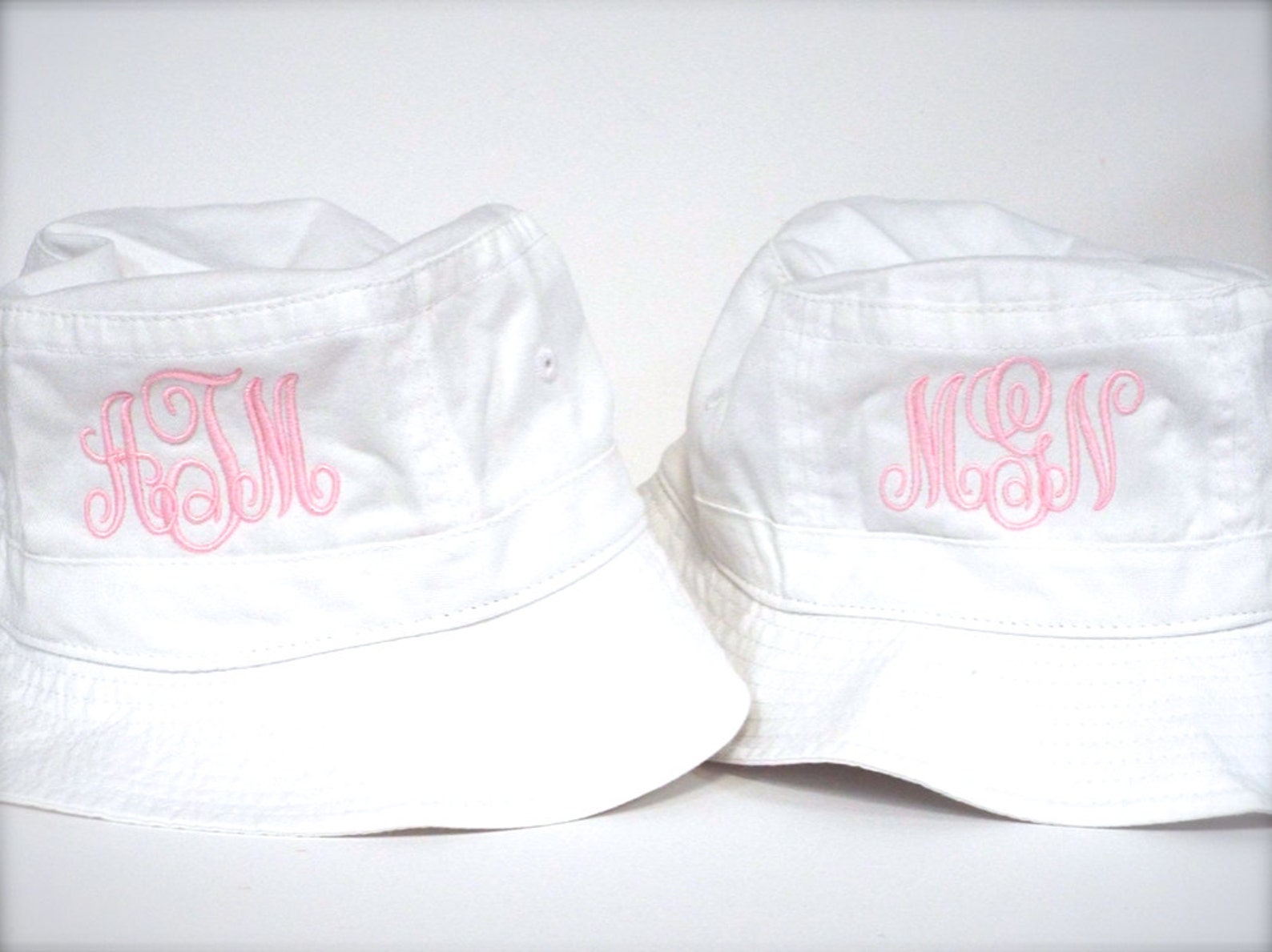 Monogrammed Bucket Hats Bucket Hats Personalized Hat - Etsy