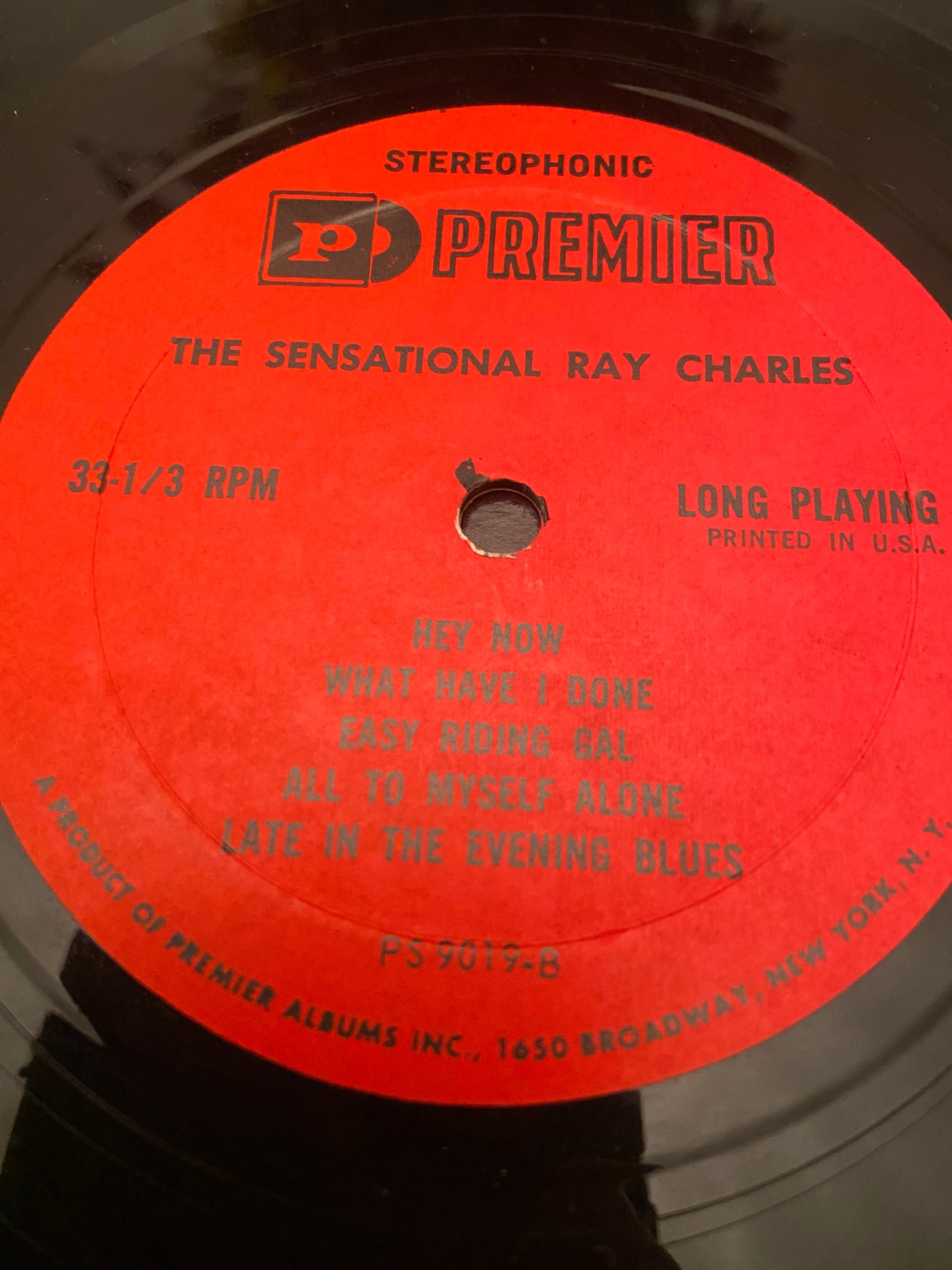 The Great Ray Charles Soul Feelin 1963 Vinyl Record - Etsy