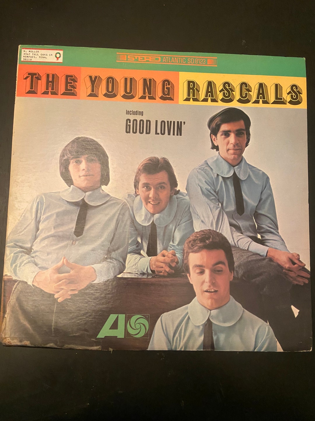 The Young Rascals 1966 Self Titled Binyl Record Featuring the Hit Good ...