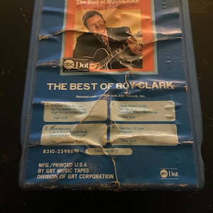 The Best of Roy Clark 8 Track Tape - Etsy