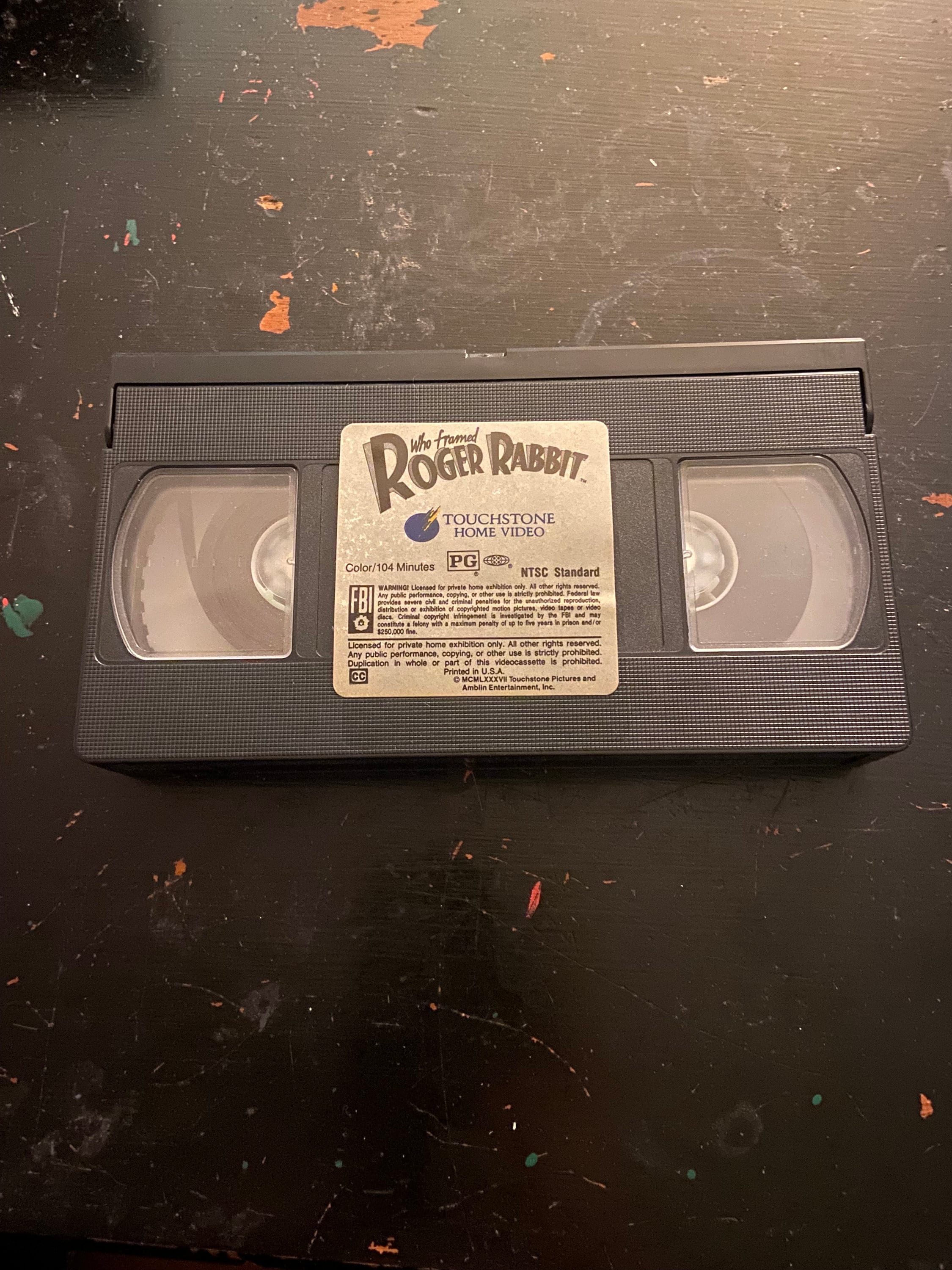 Who Framed Roger Rabbit VHS Movie - Etsy