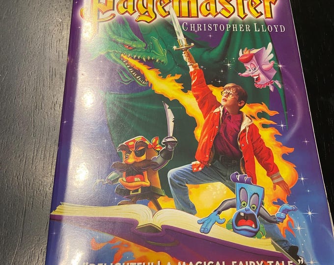 The Pagemaster VHS Tape - Etsy