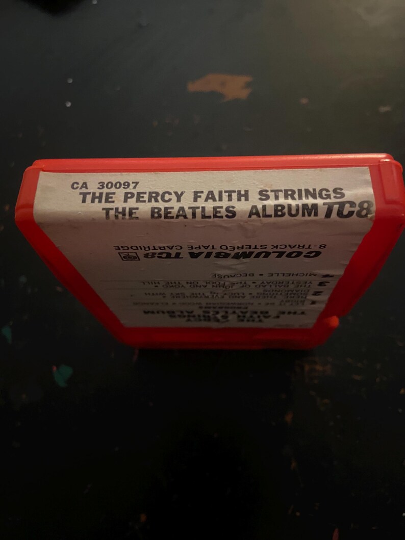 The Percy Faith Strings the Beatles Album 8 Track Tape - Etsy