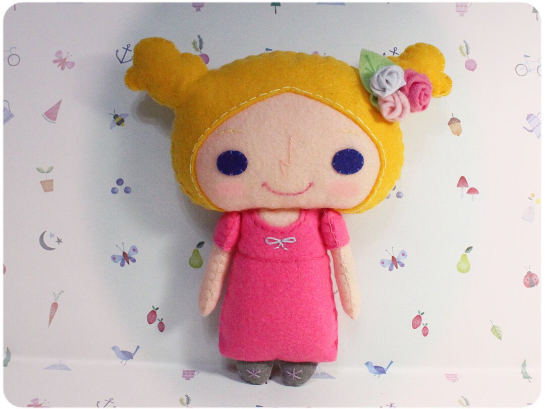 Jenny Girl - PDF Doll Pattern - Etsy