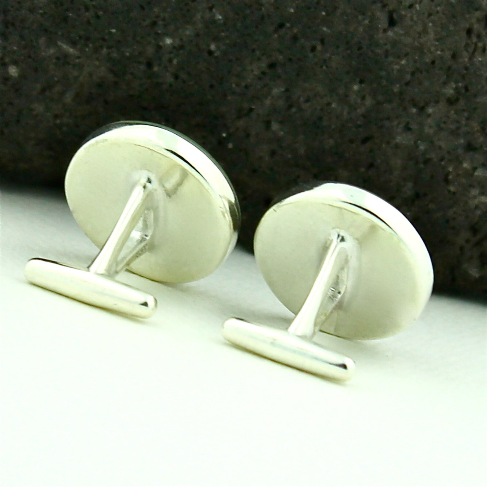 Cowboy Cufflinks for Men. Handmade Old West Sterling Silver Crafted ...