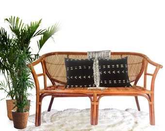 Rattan lounge | Etsy